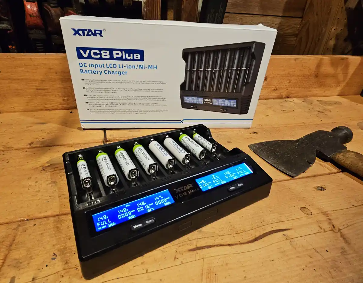 Best Ni-MH Battery Charger in 2025 - XTAR VC8 Plus Rechargeable Battery ...